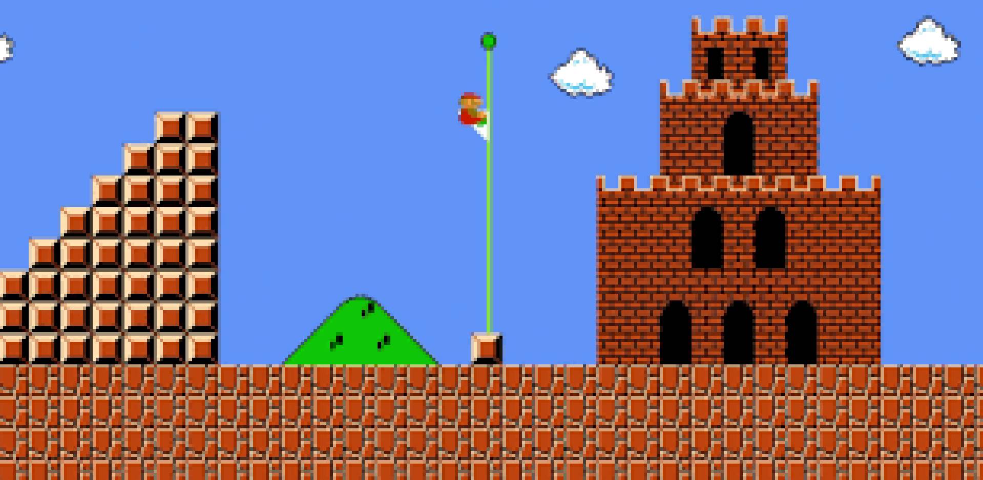 Super Mario en pantalla completa