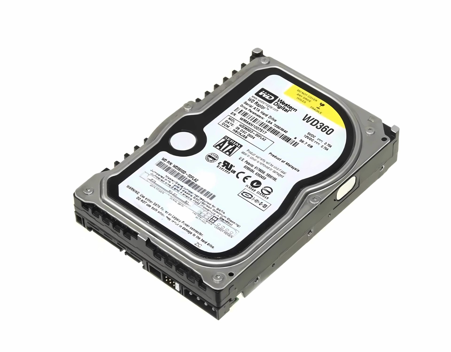 Western Digital Raptors: los HDD más impresionantes de la historia